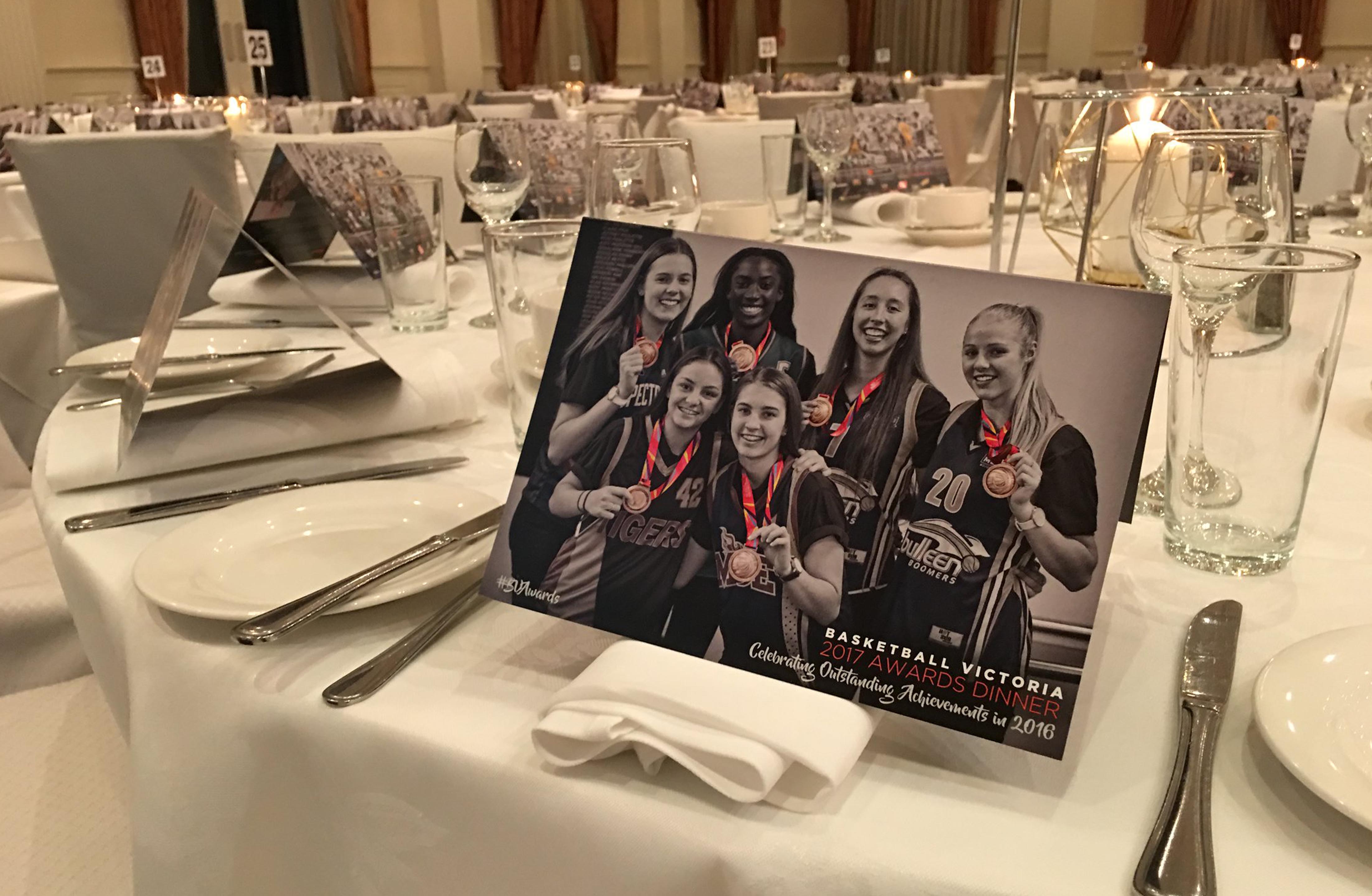 Awards announced at Basketball Victoria Awards Dinner