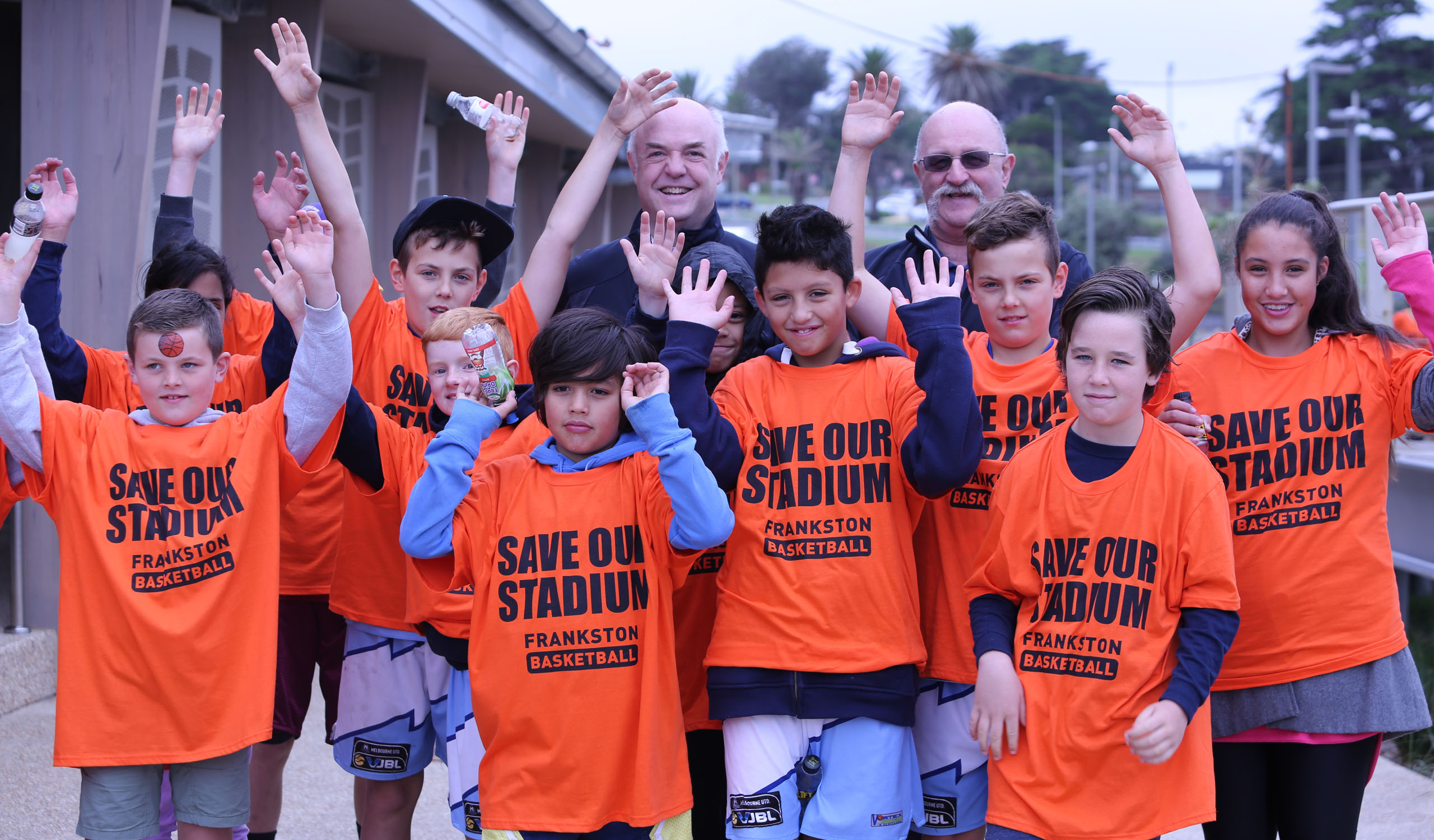 Basketball Victoria and FDBA march on Frankston City Council