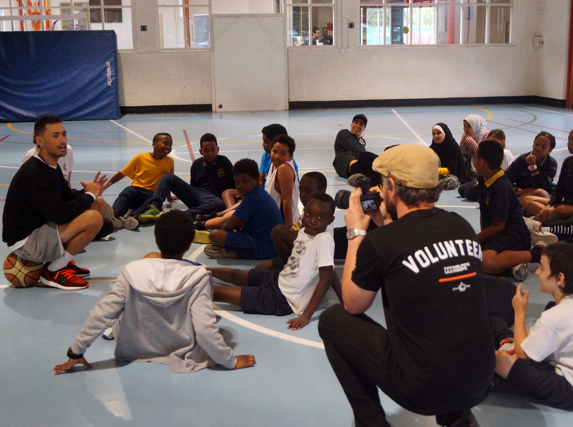 Helping Hoops - teaching skills for life on and off the court